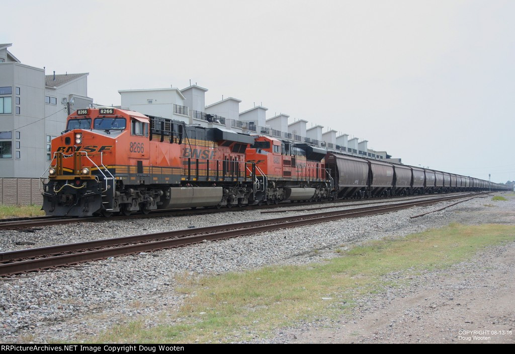 BNSF Loaded Grain Train